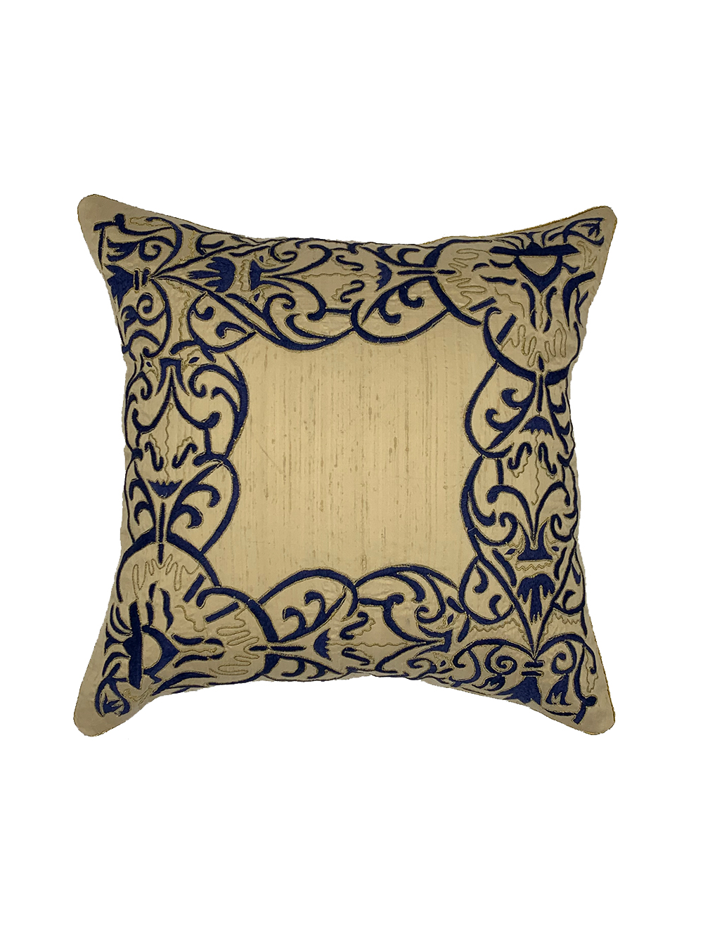 Μεταξωτό Μαξιλάρι Κεντημένο (M064) - Ιδέες και Δημιουργίες